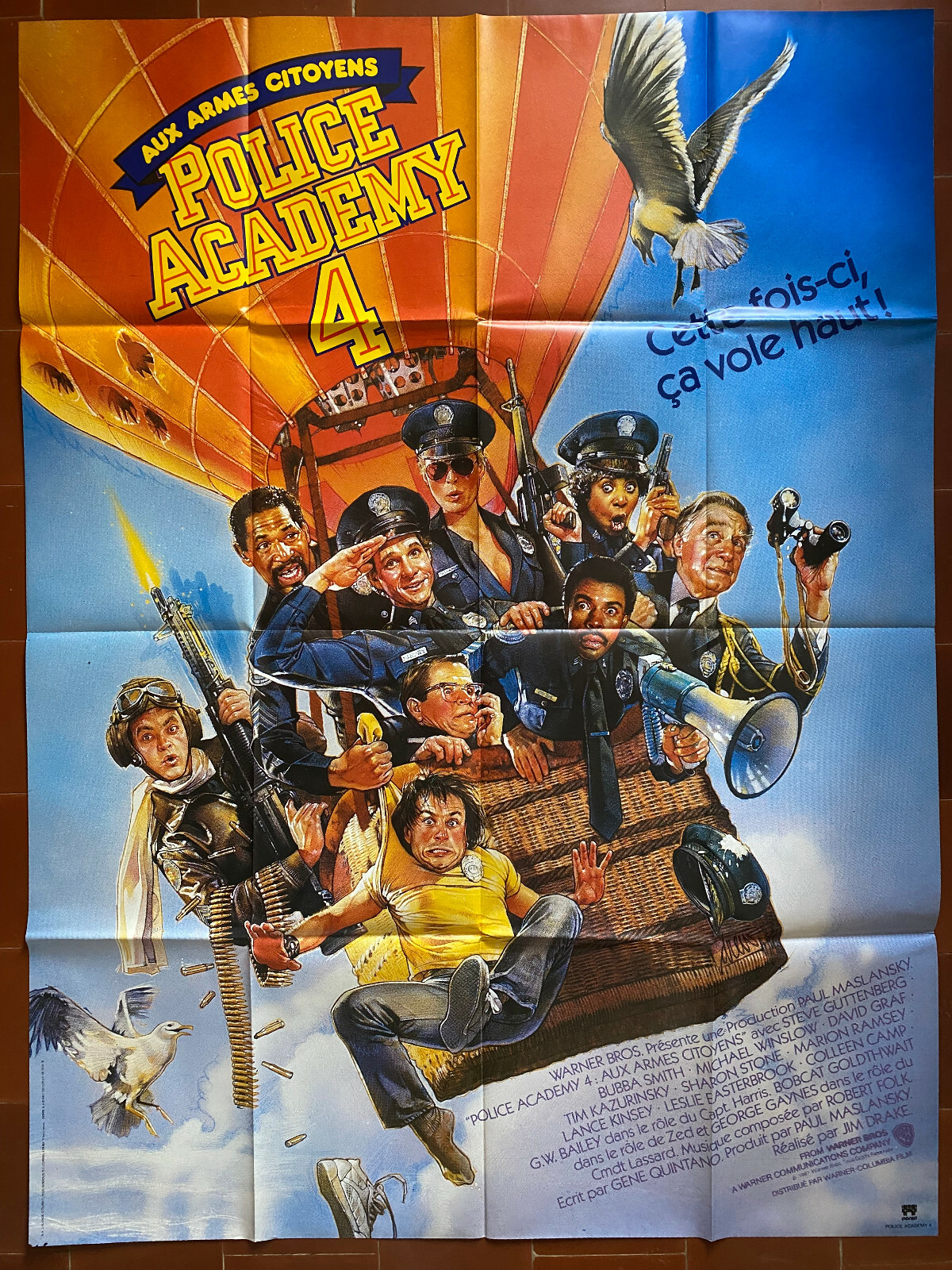 Poster Police Academy 4 Jim Drake Bubba Smith | eBay