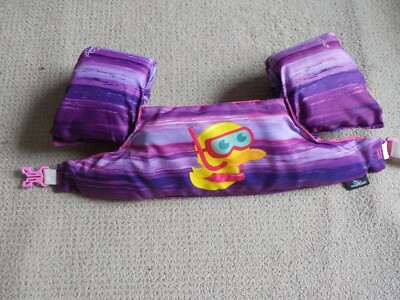 STEARNS Puddle Jumper Life Jacket Swim Float Child 30-50 lbs Purple ...