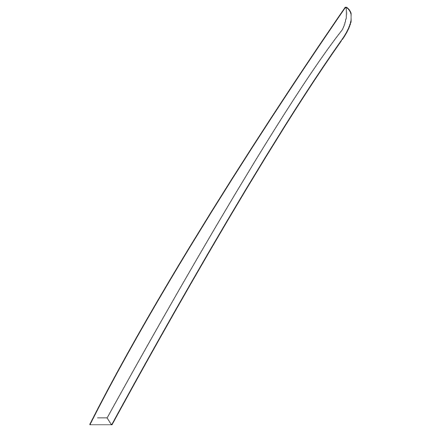 73162-TVA-A01 Garnish Assembly Left Front Windshield Side Honda OEM ...