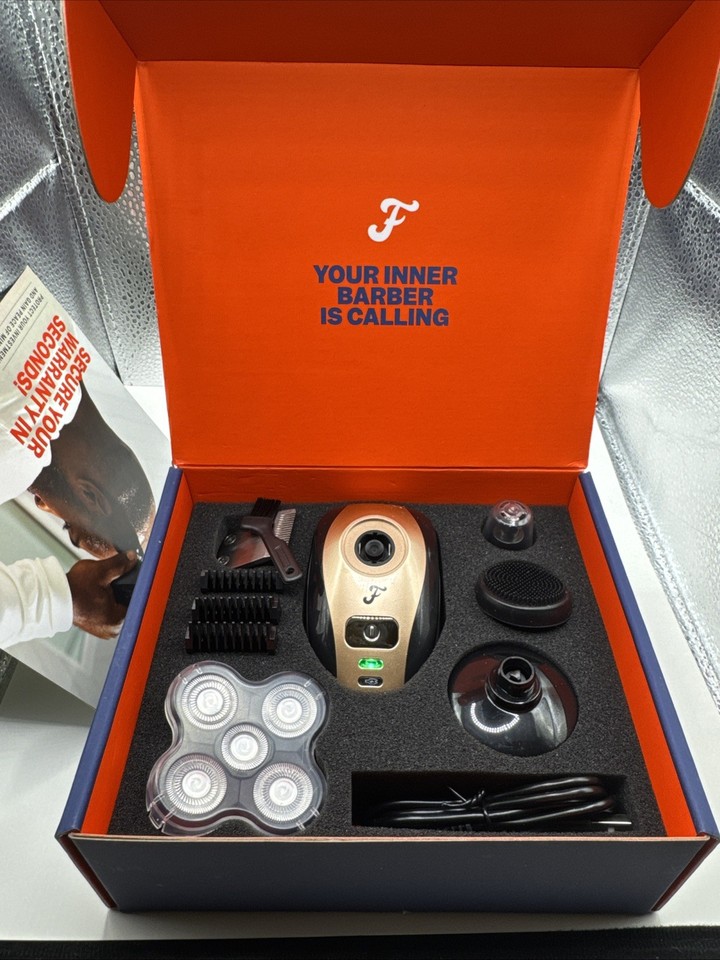 Freebird Flex Series Shaving Kit Men's Electric Rotary Shaver-NEW open ...