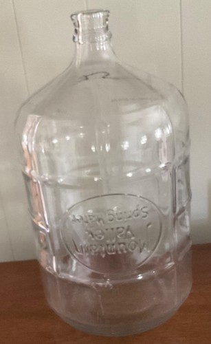 Collectible Mountain Valley Spring Water Glass 5 gallon Jug coins LOCAL ...
