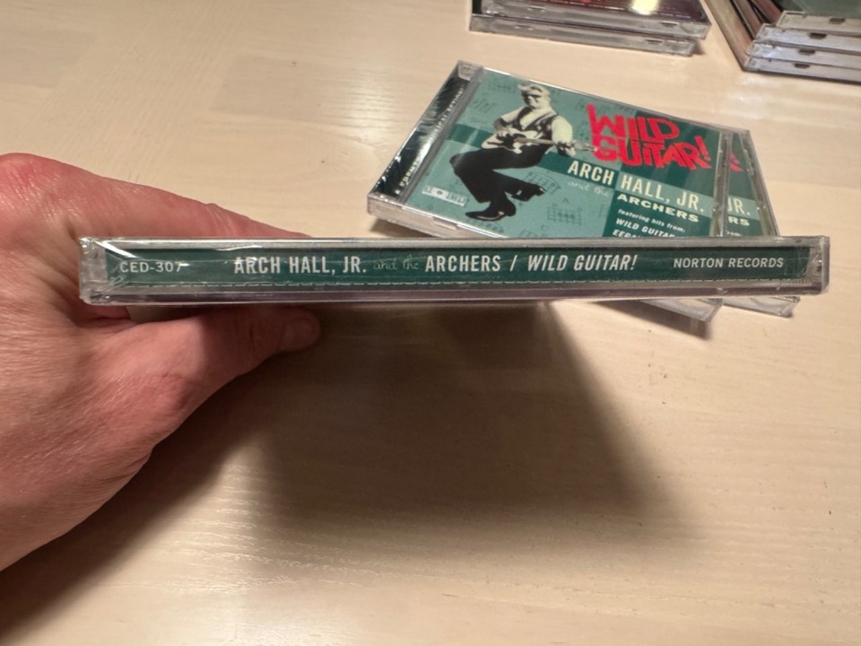 Arch Hall, Jr. and The Archers - Wild Guitar! - Norton Records CD ...