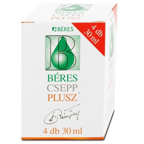 BERES PLUS Drops Béres csepp plusz 4x30ml Immune System Supplement UK ...
