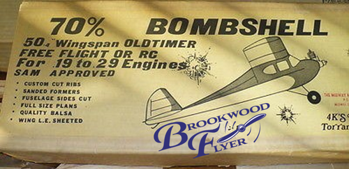 BUZZARD BOMBSHELL PLAN + BUILDING ARTICLES for 4K's 50” Span RC Model ...