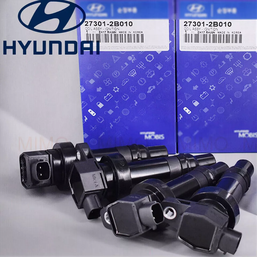 4 Pack OEM 27301-2B010 Ignition Coil Fits for Hyundai Accent Kia Soul 1 ...