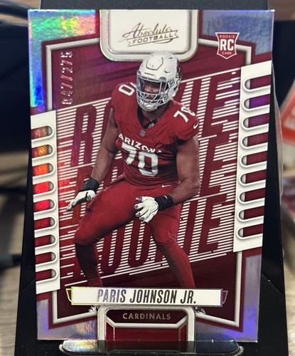 2023 Panini Absolute Spectrum #147 Paris Johnson Jr /275 Rookie RC | eBay