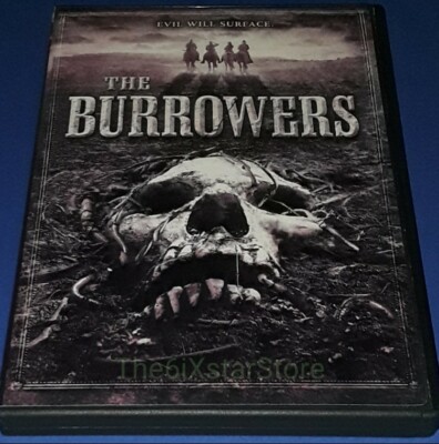 THE BURROWERS DVD - 2008 HTF Indie Western Horror B-Film Evil Creatures ...