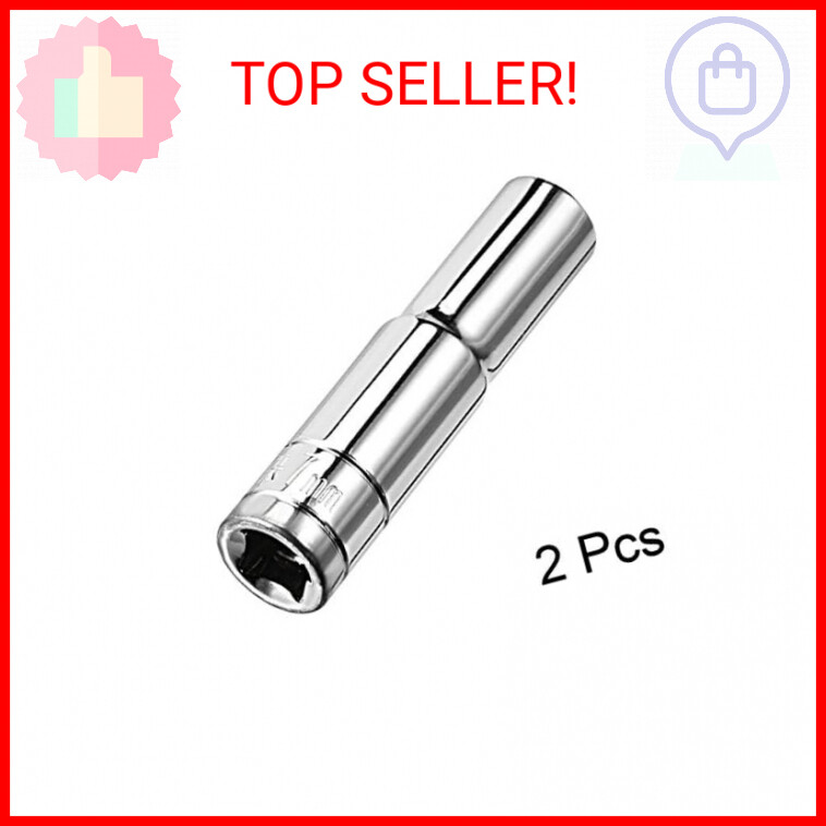uxcell 2 Pcs 1/4 Inch Drive 7mm 6-Point Deep Socket, Metric, Cr-V | eBay