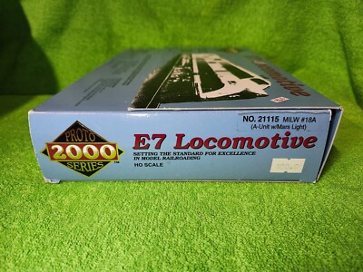 PROTO 2000 E7 HO Scale Locomotive: Milwaukee #18-A w/Mars, DCC ready | eBay