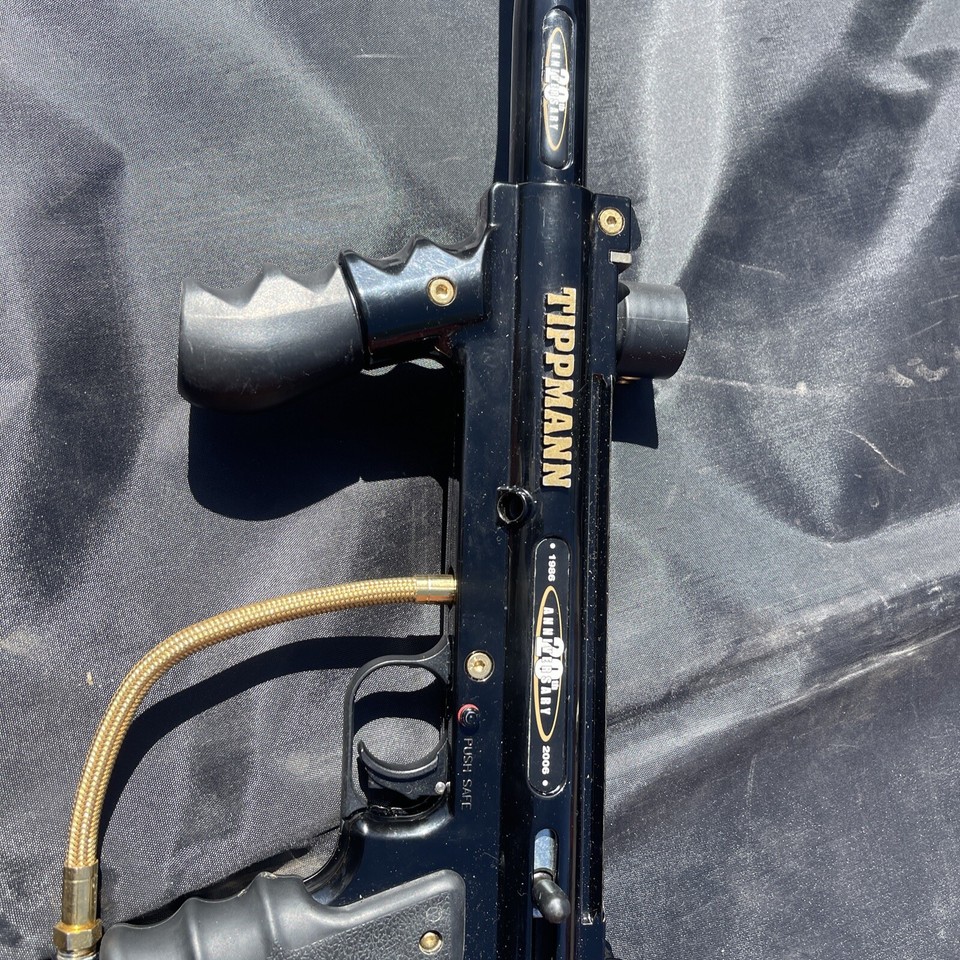 Used 20th anniversary Tippmann 98 Paintball Gun 1845 of 3000 | eBay