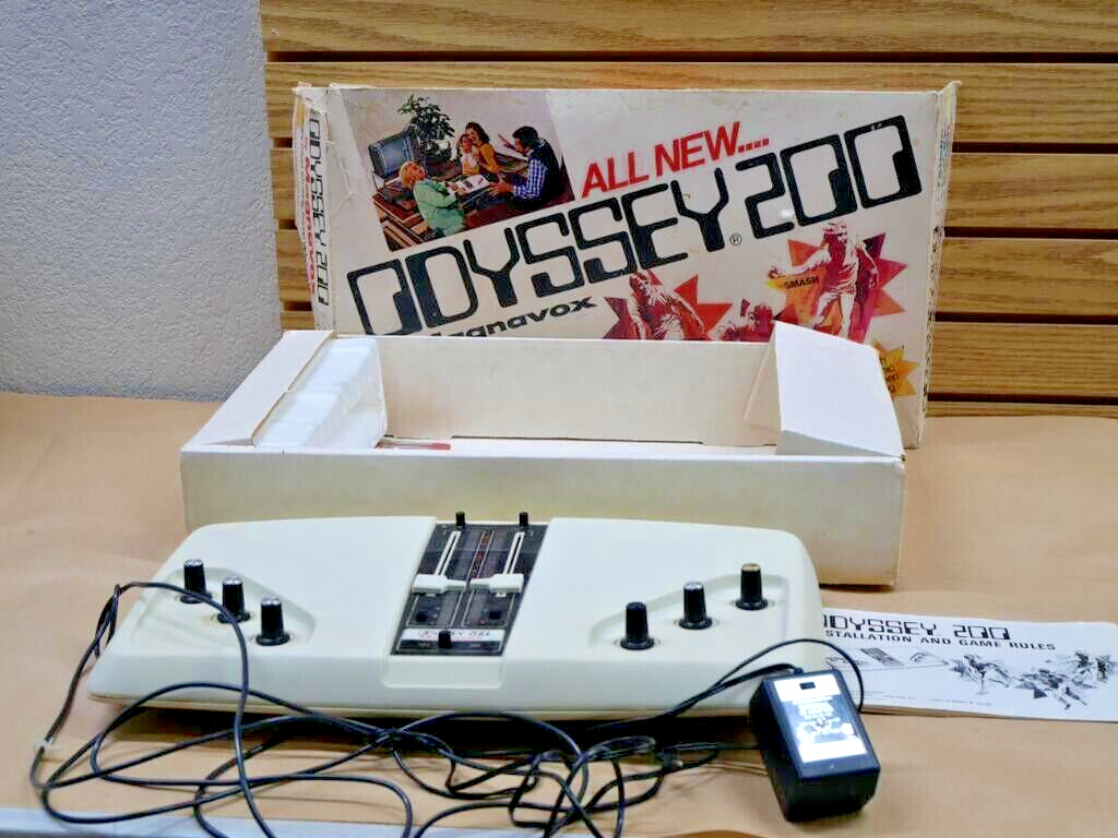 Magnavox Odyssey 200 Video Games Console | Vintage | With Warranty ...