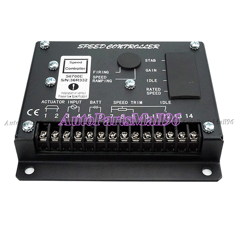 Diesel Generator Speed Governor Engine Speed Control Panel S6700E ...