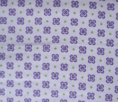 Robert Kaufman FLHF-19897-1 White Flowerhouse Elizabeth Cotton Flannel ...