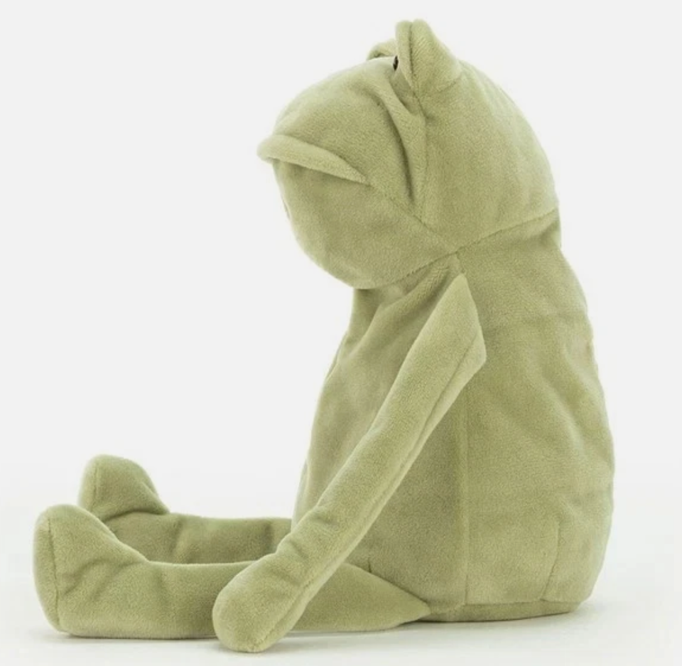 Jellycat Fergus Frog Plush - 18cm/33cm Green Doll, New With Tag & Free ...
