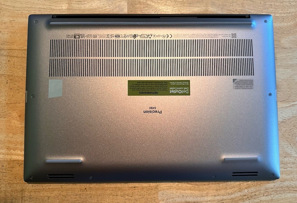 Dell Precision 5490 Laptop Ultra 7 155H 512GB 16GB QHD+ Touch RTX1000 ...