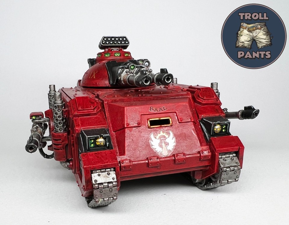 Warhammer 40k - Blood Angels Space Marines - Deimos Predator Support ...