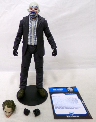 McFarlane DC Multiverse Gold Label The Dark Knight Bank Robber Joker 7 ...