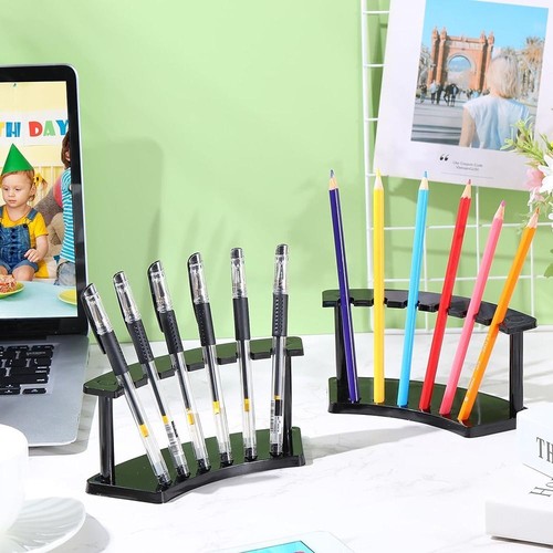 Plastic Vertical Pen Holder Vertical Pen Display Stand School | eBay