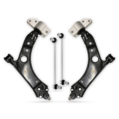 For Vw Golf MK5 2003-2010 2x Front Wishbone Suspension Arm Flat Steel ...