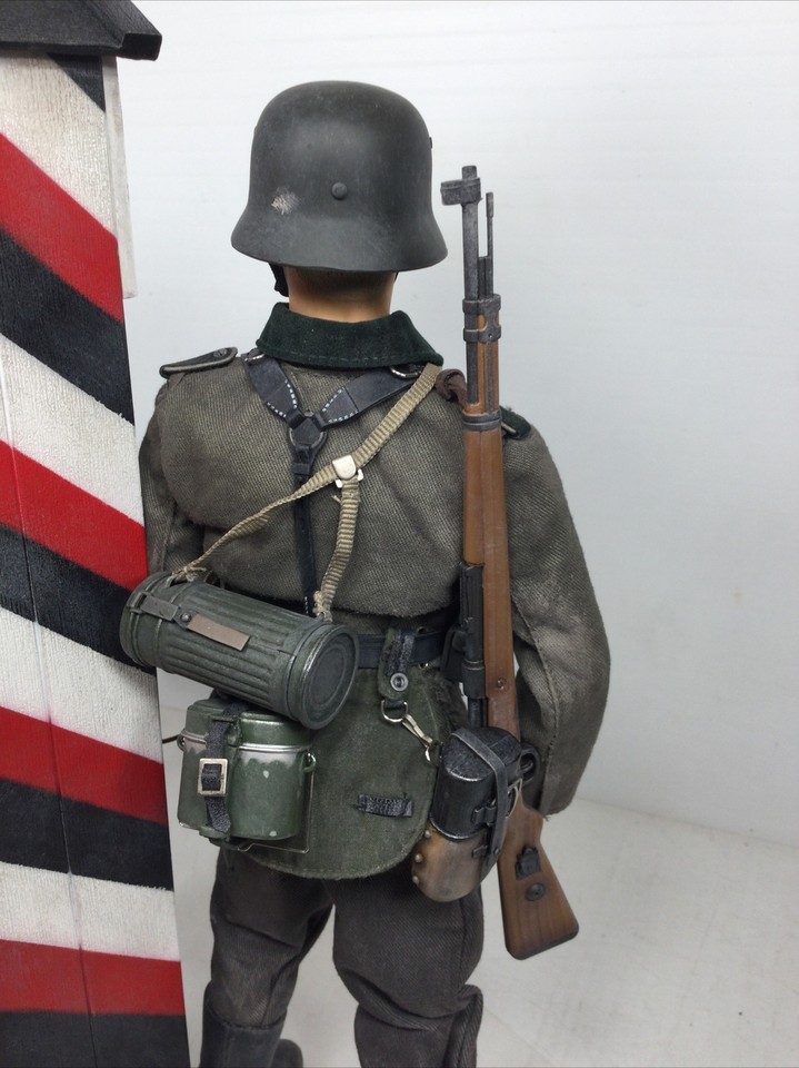 1/6 CUSTOM DRAGON WW2 GERMAN WEHRMACHT CHECK POINT SENTRY & GUARD SHACK ...