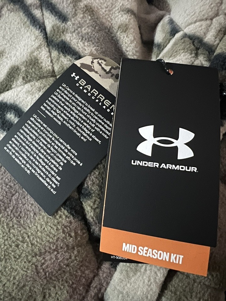 NWT $200 Under Armour Women's Brow Tine Plus Camo Jacket Size XL ...