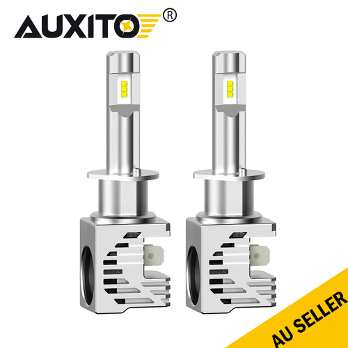 H1 LED Headlight Globe 6500K High Low Beam Driving Lamp Bulb 24000LM ...