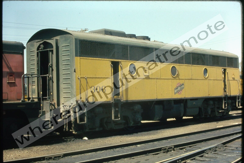 Original Slide Chicago & Northwestern CNW 306 Ex-CGW EMD F3B Oelwien IA ...