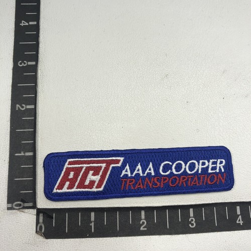 ACT AAA COOPER TRANSPORTATION Trucking Trucker Advertising Patch 00TF ...