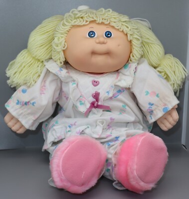 VTG Cabbage Patch Kids 1987 Coleco (KT) LEMON Double Ponies Blue Eyes ...