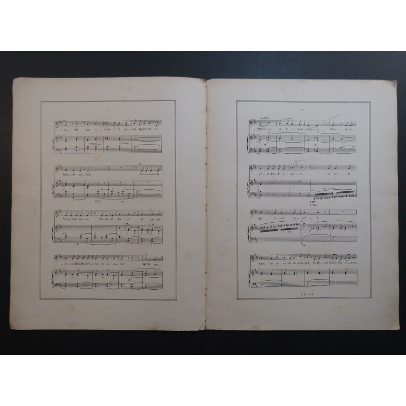 Massenet Jules The Snow Singer Piano ca1900 | eBay