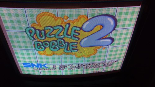 Puzzle Bobble 2/Bust a Move Again Neo Geo MVS Taito 1995 Arcade PCB ...