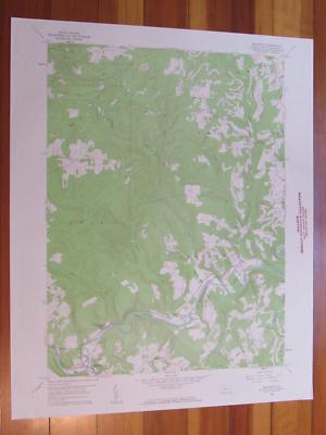 Mahaffey Pennsylvania 1960 Original Vintage USGS Topo Map | eBay