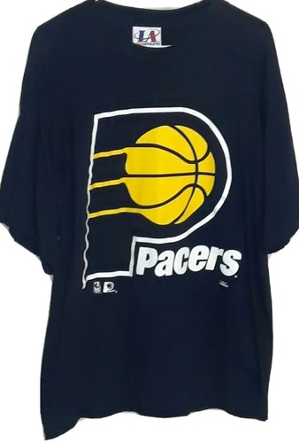 NBA Indiana Pacers Retro Team Logo Graphic Shirt By Logo Athletics ...