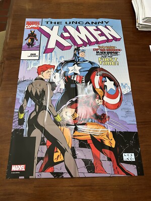 Uncanny X-Men #268 Folded Poster 24” x 36” Marvel Jim Lee | eBay