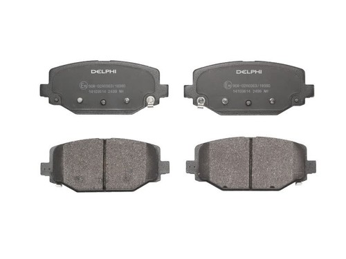 Brake Pad Set, disc brake DELPHI LP2499 | eBay