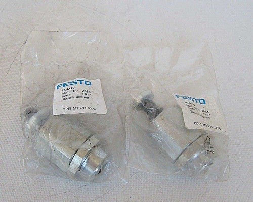 (LOT OF 2 NEW) Festo Self-Aligning Rod Coupler FK-M10 2063 | eBay