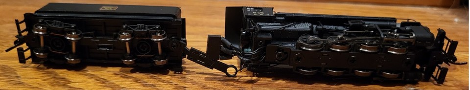 Walthers Heritage N Scale 0-8-0 Steam Locomotive and Tender 2007 DCC ...