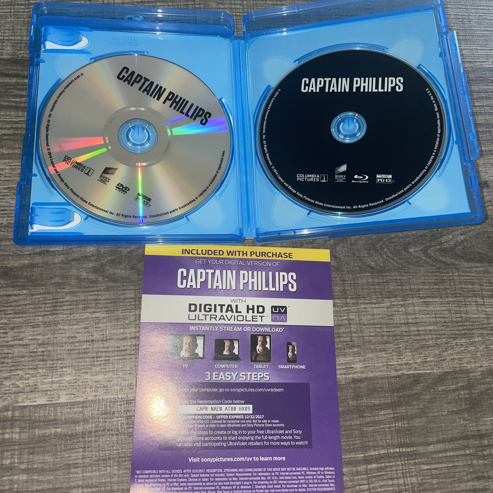 Captain Phillips Dvd Cover Art