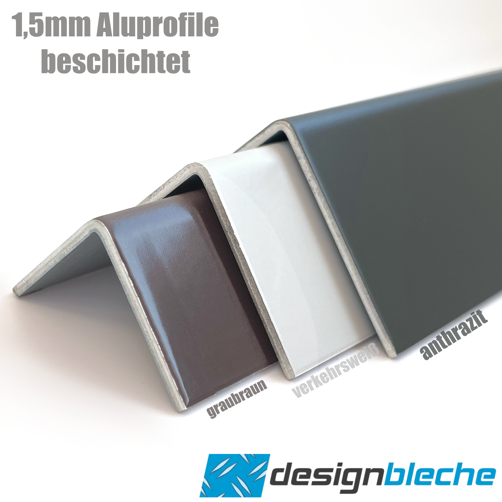 Alu Eckwinkel Winkelblech Blechwinkel Kantblech Eckwinkel Winkel Farbig ...