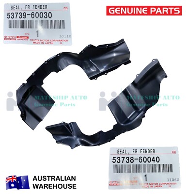 GENUINE LandCruiser 105 Series Front Left Right Fender Apron Inner ...