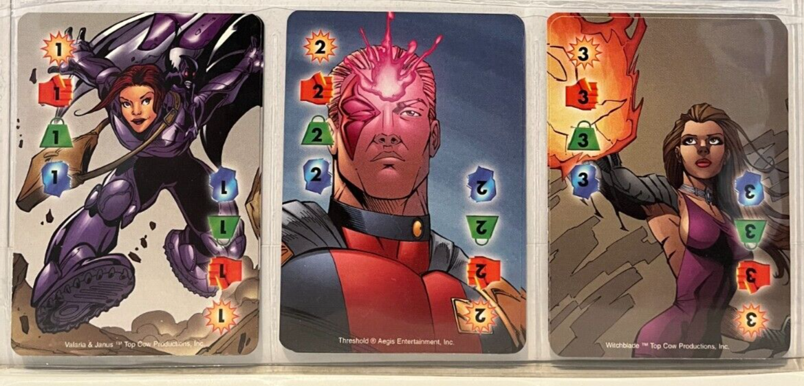 Overpower Image Card Game - 31 Power Card Set - Power 1-7 and 1-3 Multi ...