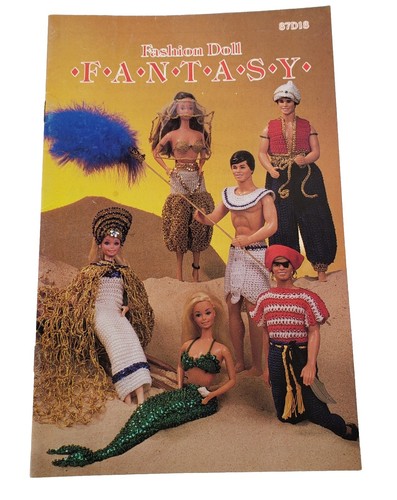 Annie's Attic Pattern Club 1985 Knit Fashion Doll Fantasy Pamphlet ...