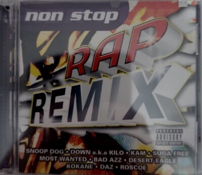 Non Stop Rap Remix CD, Parental Advisory Version, Various Artists, New ...