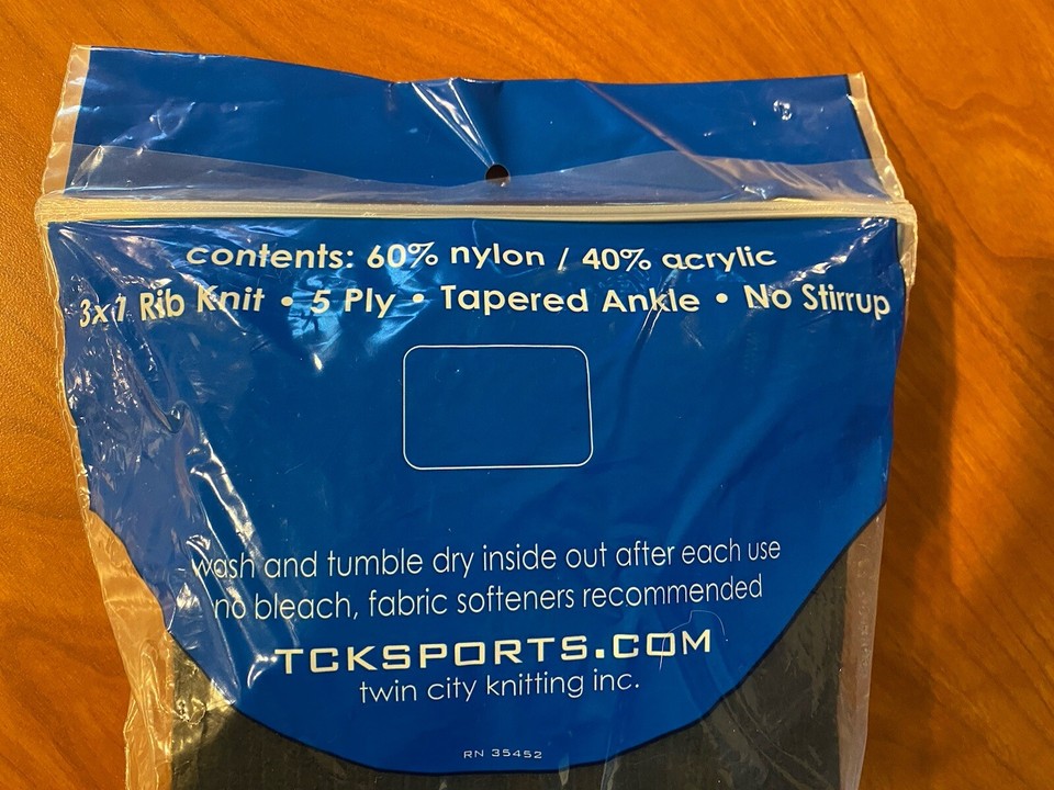 TCK Sports Black Ice Hockey Socks #RM850 Adult Size New | eBay