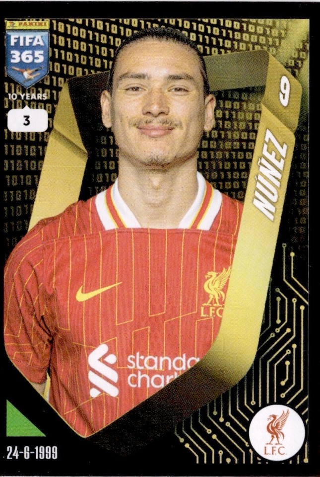 Panini FIFA 365 2025 10 Years Sticker - Aus ALLEN aussuchen - Teil 1 ...