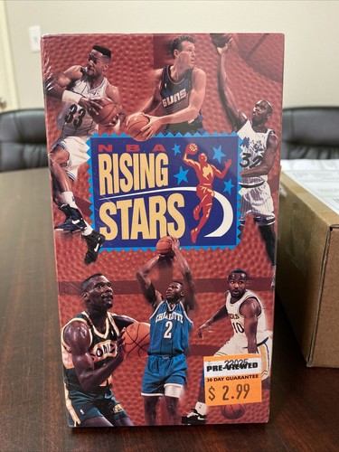 NBA - Basketball Rising Stars - VHS Previously Viewed Sealed | eBay
