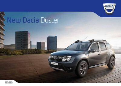 PDF DIGITAL CAR BROCHURE: DACIA DUSTER - SEPTEMBER 2015 | eBay