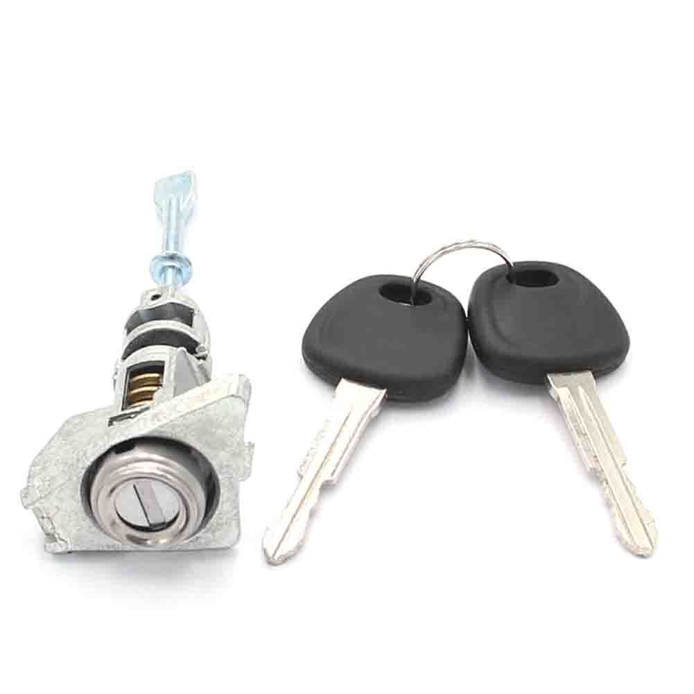 Driver Side Door Lock Cylinder w/ 2 Keys For 2011-16 Hyundai Elantra ...
