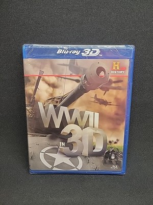 WWII in 3D (Blu-ray 3D Disc, 2012) World War 2 History Channel — BRAND ...