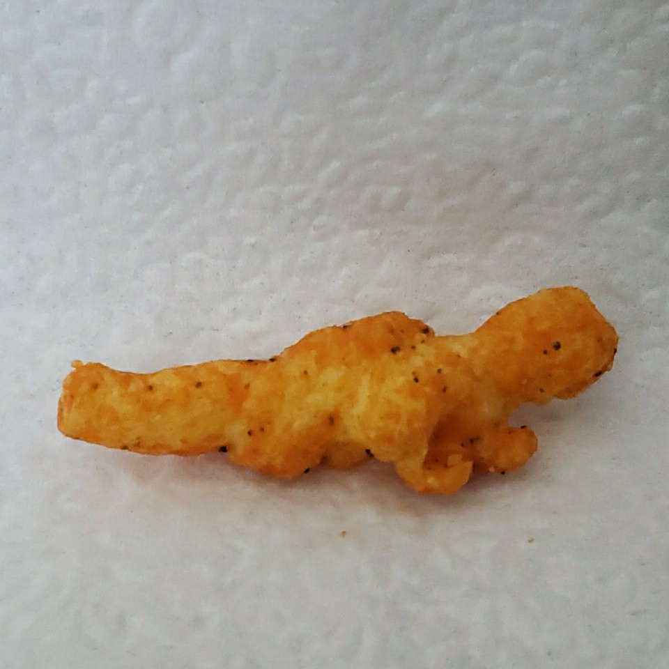 Cheeto Shaped Like Godzilla / Lizard / Gecko | eBay